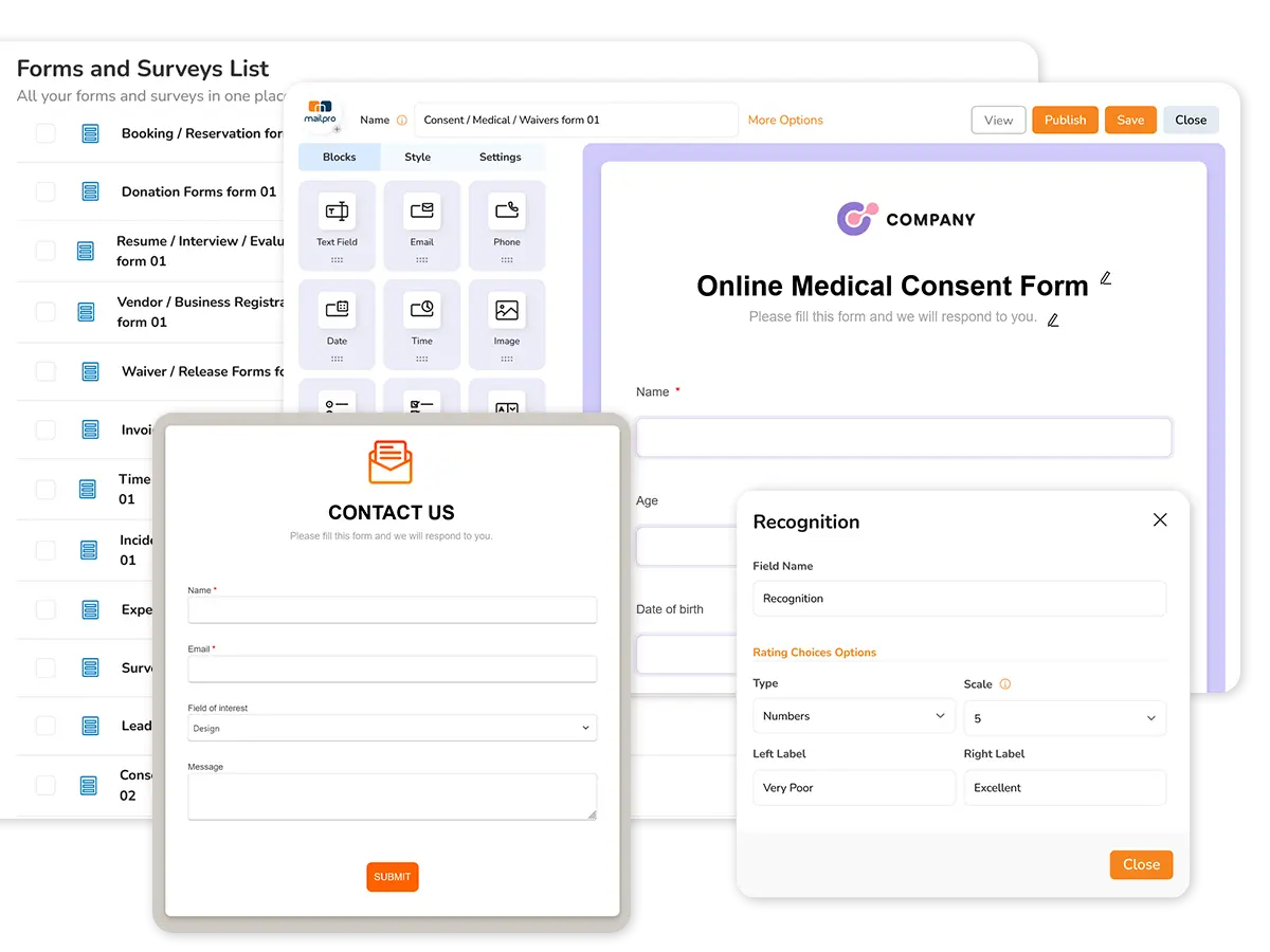 Mailpro™ Email Marketing - Creatore di Newsletter, Email Massive